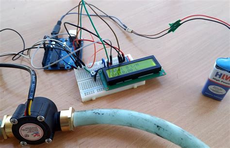 Measuring Water Flow Rate And Volume Using Arduino And A Flow Sensor