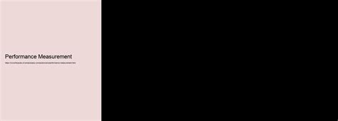 Performance Measurement