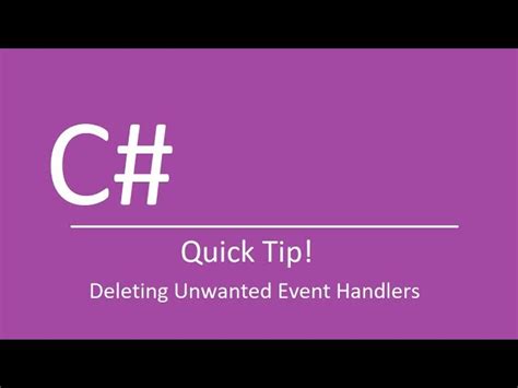 Visual Studio Winforms Remove Empty Handlers Centrallasopa