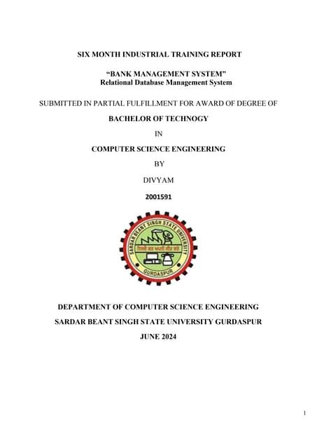 bank management system docx