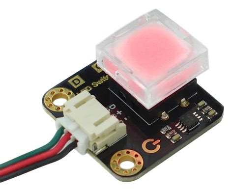 DFR R Dfrobot LED Switch Gravity Red