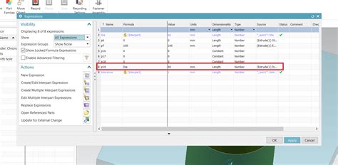 Nx 11 Inter Part Expression 2 Grabcad Tutorials