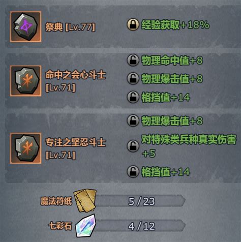 符文攻略：剖析符文运行机制与满级词条养成（内容已重编） 诸神皇冠综合讨论 Taptap 诸神皇冠论坛