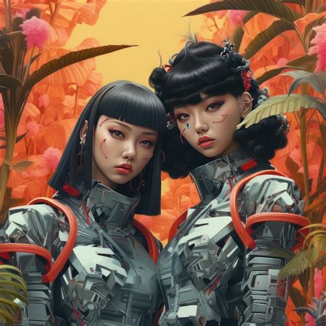 Premium Ai Image The Mesmerizing Gaze Of Hyperrealistic Chinese