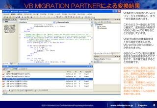 Vb migration partnerデモ資料 PPT