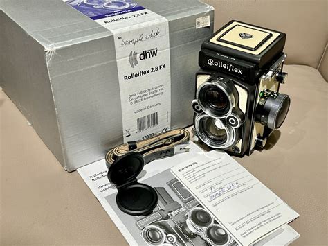 【楽天市場】新品 Rolleiflex/ローライフレックス 2.8FX SAMPLE WHITE #30734：ブレゲカメラ