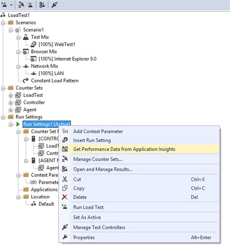 Getting Application Insights Counters With Cloud Based Load Testing Azure DevOps Blog