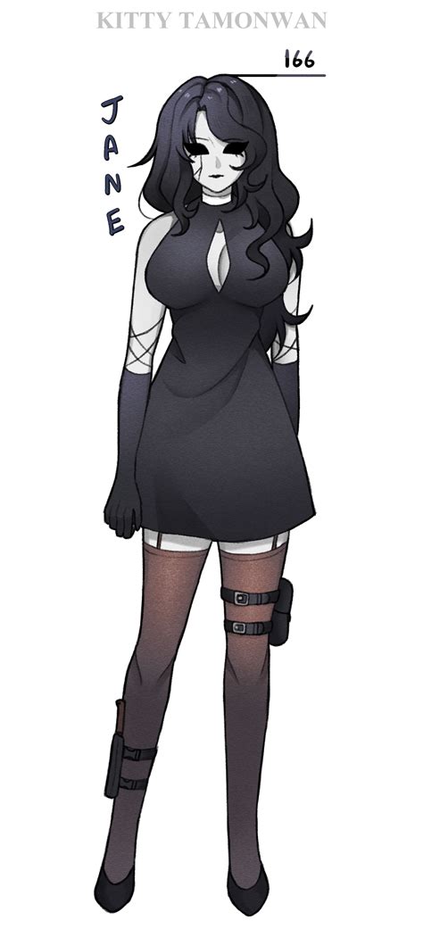 Jane The Killer Full Body By Kittytamonwan On Deviantart