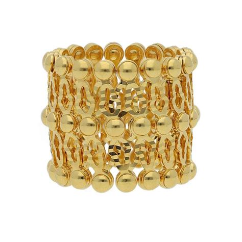 Buy Online 18kt Stylish Convertible 2 In One Ring And Bangle From