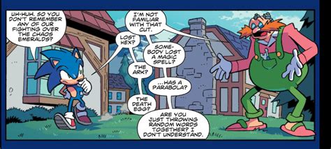 My Husband When I Am Infodumping About Sonic Lore Idw Spoilers R Moonpissing