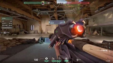 발로란트 훈련장에서 반동저격 연습 Youtube