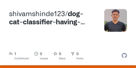 Github Shivamshinde123dog Cat Classifier Having Data Augmentation And Transfer Learning Using