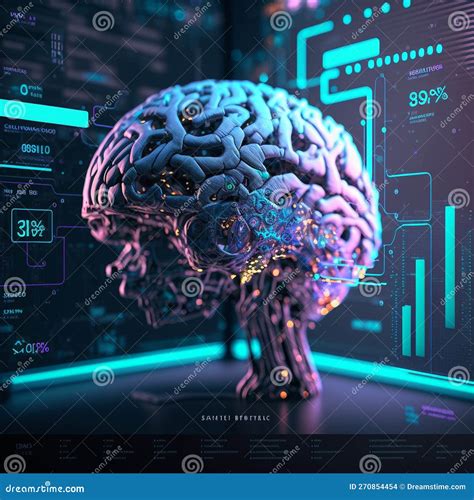 Ai Machine Learning Big Data Network Connection Background Science And Artificial