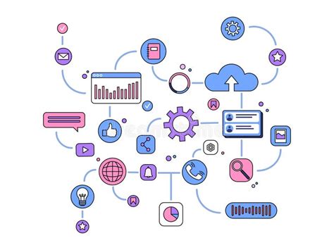 Workflow Data Crm Software Structure Business And Customers
