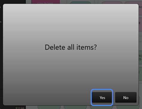 Deleting An Item From An Order On Brink Pos Terminal Crg Fresh Tech