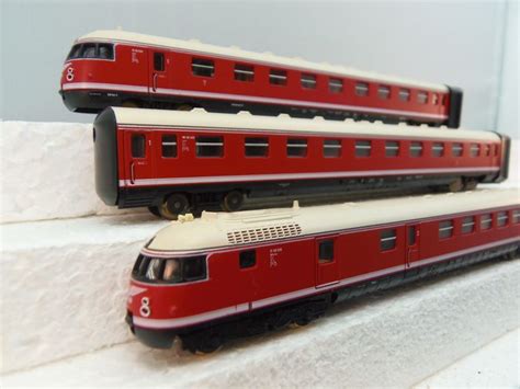 Minibahn N 16510850 Railcar 3 Piece VT 08 DCC DB Catawiki