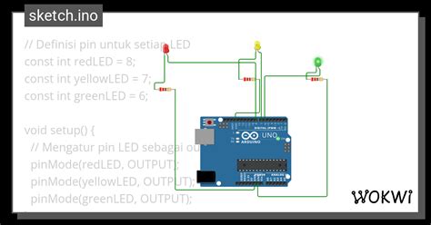 Lampu Led Rosa Malola Wokwi Esp32 Stm32 Arduino Simulator