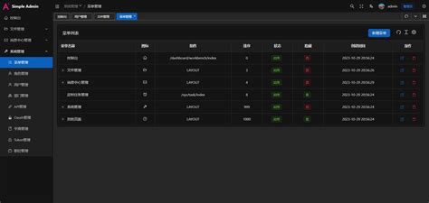 simple admin go 语言分布式后台管理系统 v1 2 0 发布 oschina 中文开源技术交流社区