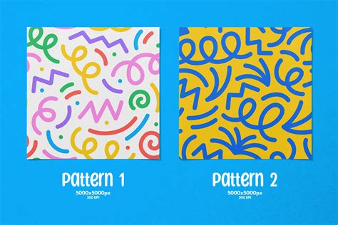 Squiggly Pattern Pack On Behance