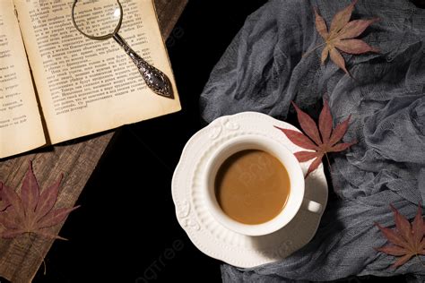 Coffee And Books Wallpaper