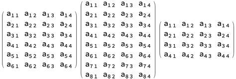 how to add rows to a matrix to achieve a given order mathematica