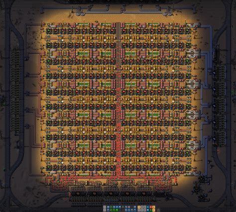 Mid Game Red Circuit Design ~1000min Inside A City Block Rfactorio