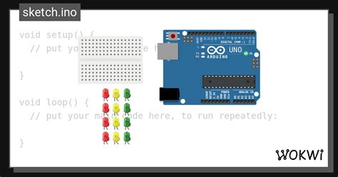 Projek Stopan Dengan Breadboard Wokwi Esp32 Stm32 Arduino Simulator