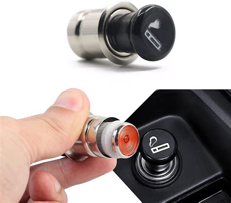Car Cigarette Lighter Dc 12v Car Cigarette Lighter Plug Cover 12v