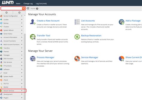 Whm Restart Services Dns Server Hostwinds