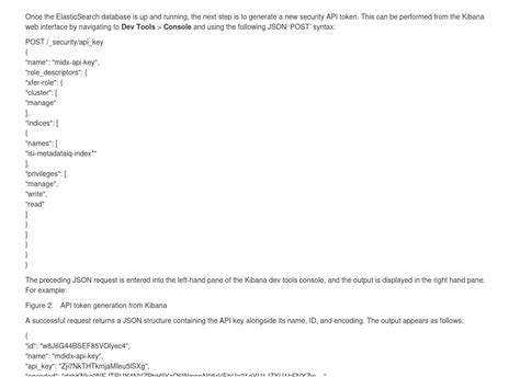 Setting Up Api Keys And Certificate For Elasticsearch Database Data