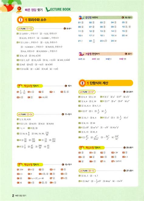 알라딘 미리보기 신사고 우공비q 중등 수학 2 상 표준편 1128q 2021년용