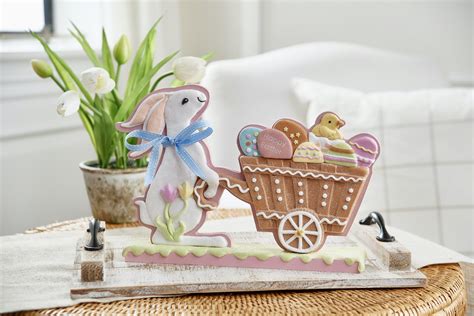 H245807 Easter Bunny Wwagon Of Eggs Easter Bunny Easter Fun