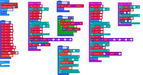 microbit pulse generator stepped ranges 6 steps with pictures