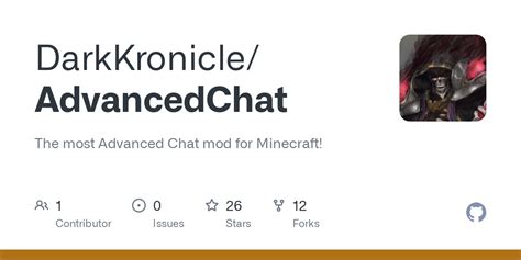 Github Darkkronicle Advancedchat The Most Advanced Chat Mod For Minecraft