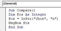 VBA InStr Function How To Use Excel VBA InStr Function