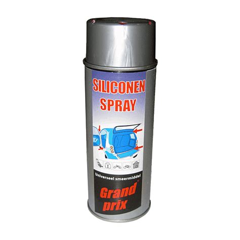Prima kwaliteit siliconenspray. Spuitbus van 400 ml.