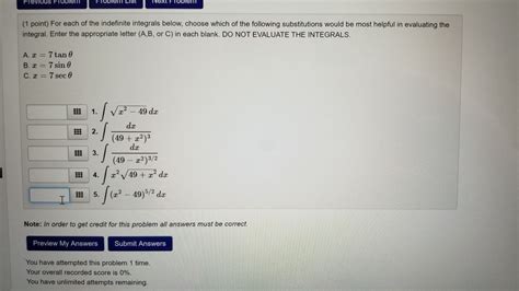Solved Previous Problem Problem Lisi Next Problem 1 Point