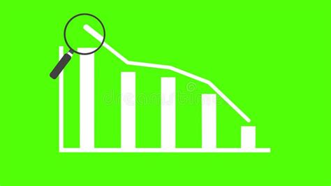 Animated Down Graph Analysis Of Rising Bar Graph Loss Analysis With
