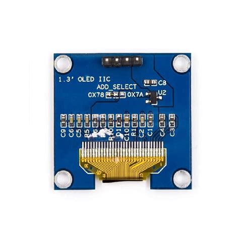 1 3 Inch Ssd1106 128x64 I2c Oled Display Blue Color Screen