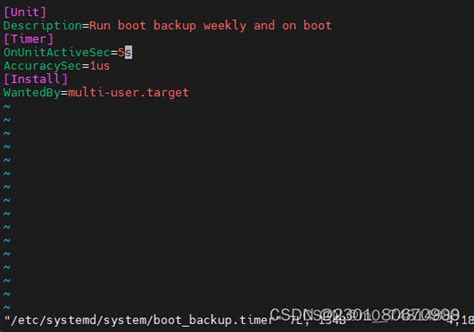 linux计划任务管理 onbootsec csdn博客