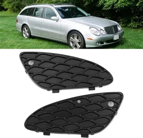 2118850353 2118850253 Car Front Right Bumper Fog Light Cover Bezel Mesh