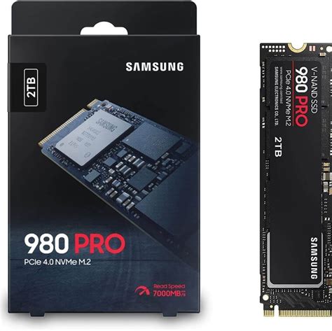 SAMSUNG 980 PRO PCIE 4.0 NVME SSD 2TB | SSD M.2 NVMe Gen 4 x4 2TB ...