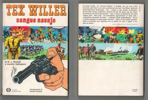 G L Bonelli Aurelio Galleppini Sangue Navajo Oscar Mondadori 1973