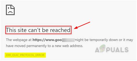 How To Fix ERR QUIC PROTOCOL ERROR In Google Chrome
