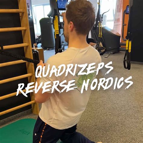 Quadrizeps Reverse Nordics Physelis Physiotherapie In Wien