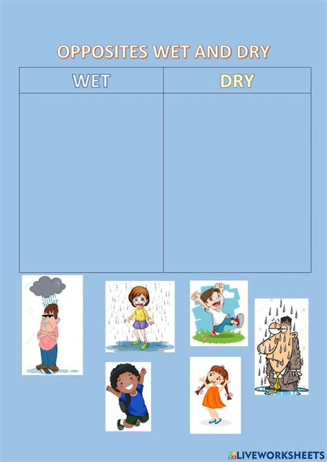 Wet And Dry Opposites