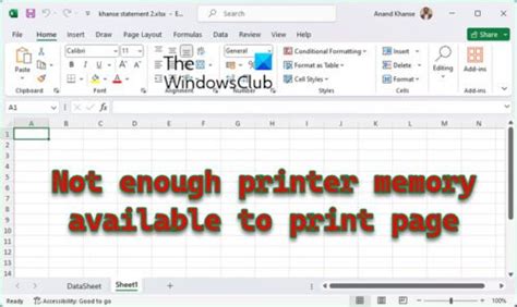 Not Enough Printer Memory Available To Print Page