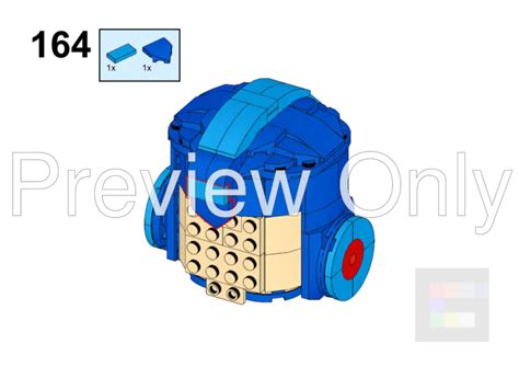 Lego Moc Mega Man By Gubsters Rebrickable Build With Lego