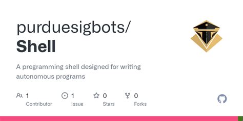 GitHub Purduesigbots Shell A Programming Shell Designed For Writing Autonomous Programs