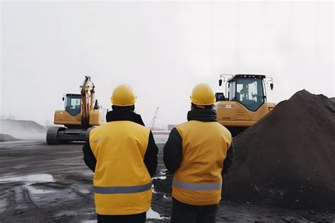 Premium Ai Image Construction Engineer Supervising Work At Building